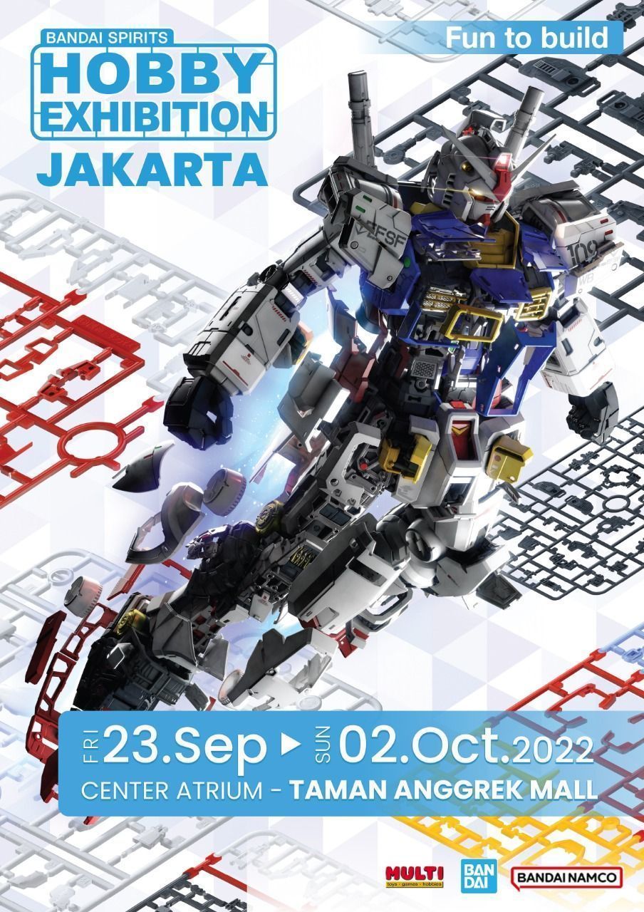BANDAI SPIRITS HOBBY EXHIBITION & GUNPLA BUILDERS WORLD CUP Return to Indonesia