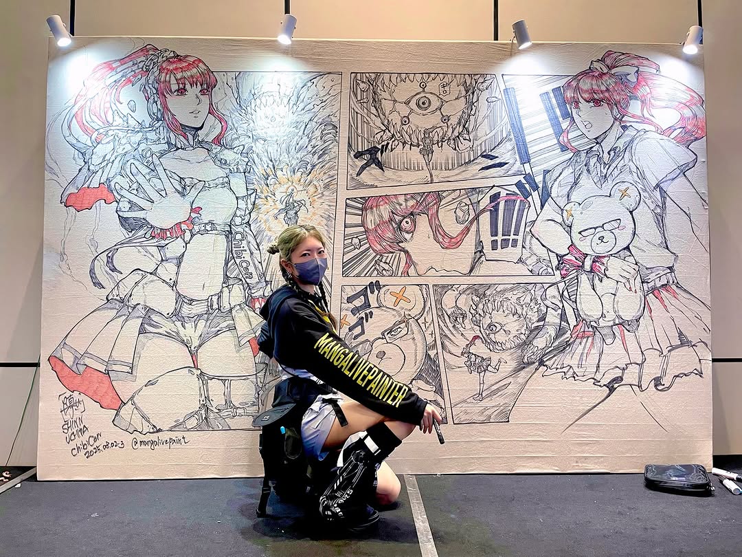 Painting Manga on a Grand Scale: An Exclusive Interview with Shinn ...