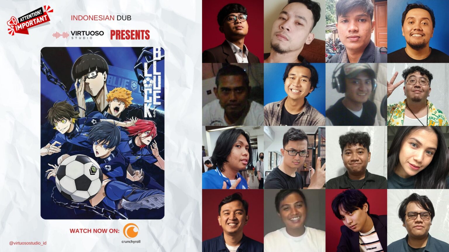 "Blue Lock" Is Now Available with Indonesian Dub | The Indonesian Anime ...