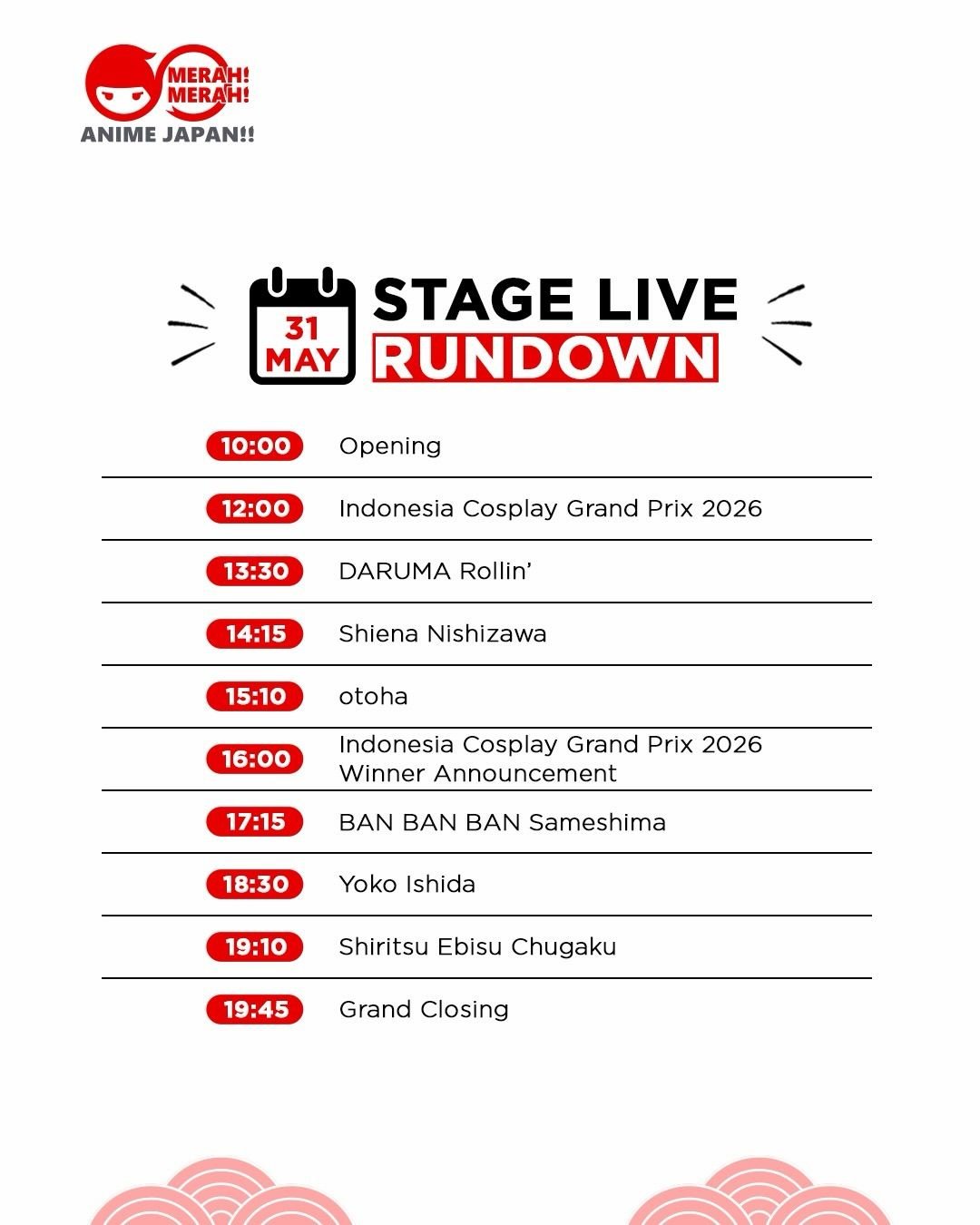 Merah! Merah! Anime Japan!! Jakarta 2026 – 30 & 31 May 2026 | The ...