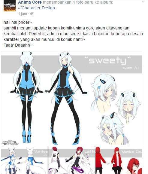 Anima Core akan "Diterbitkan"? | KAORI Nusantara