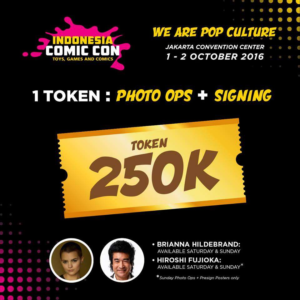 Ini Dia Daftar Harga Tiket Indonesia Comic Con 2016 | KAORI Nusantara
