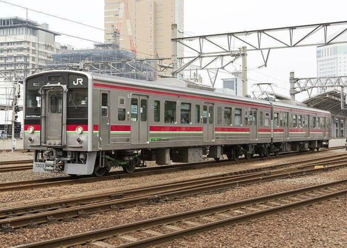 Bogie efWING Diuji Coba Pada KRL Shikoku seri 7200