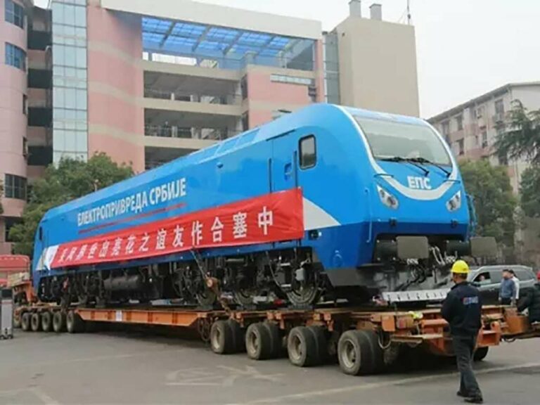 CRRC Luncurkan Lokomotif Listrik Pesanan Serbia - KAORI Nusantara