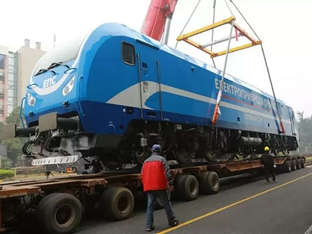 CRRC Luncurkan Lokomotif Listrik Pesanan Serbia - KAORI Nusantara