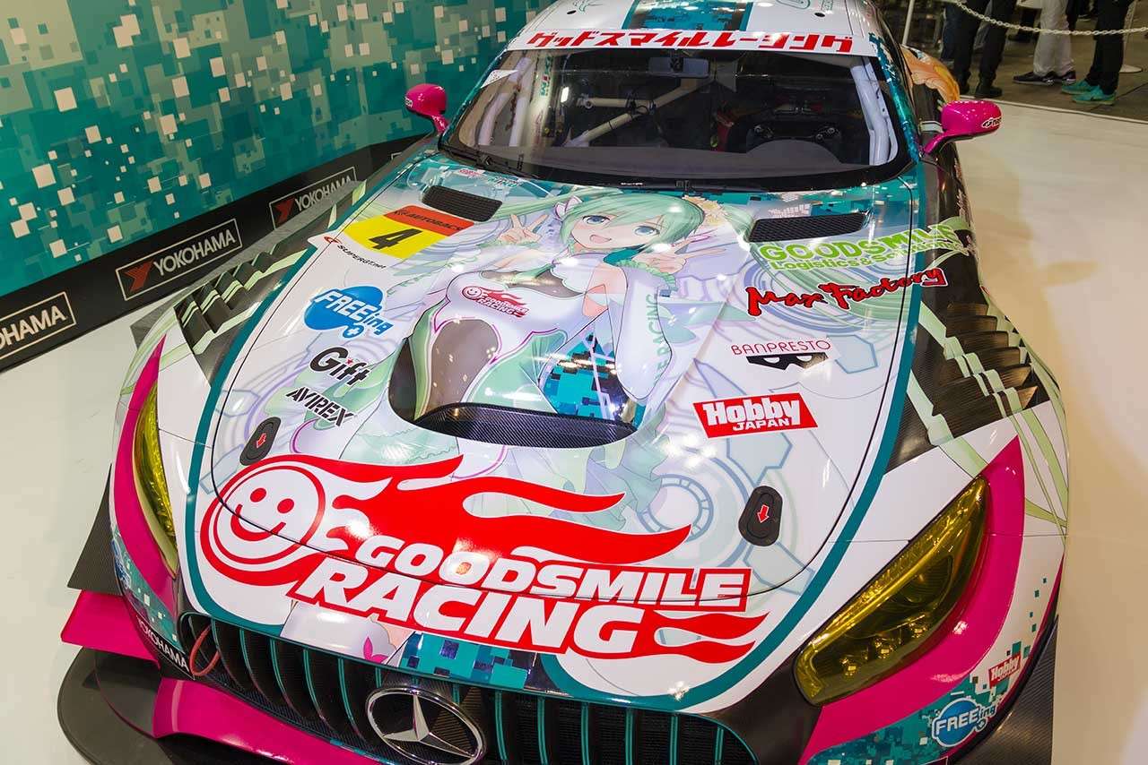 Livery Racing Miku 2017 Akhirnya Diluncurkan - KAORI Nusantara