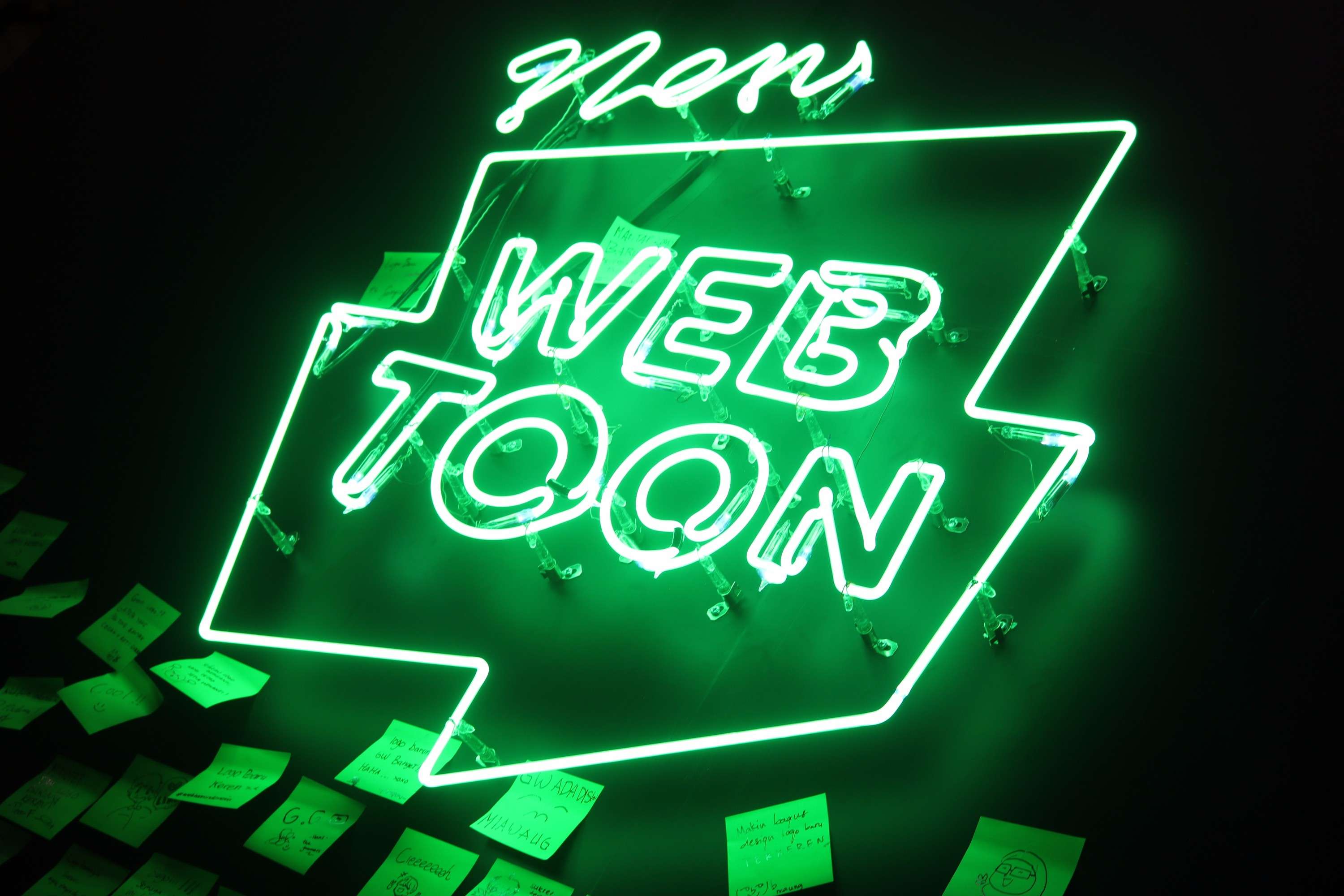 Line Webtoon Luncurkan Logo Baru di Popcon 2017! - KAORI Nusantara