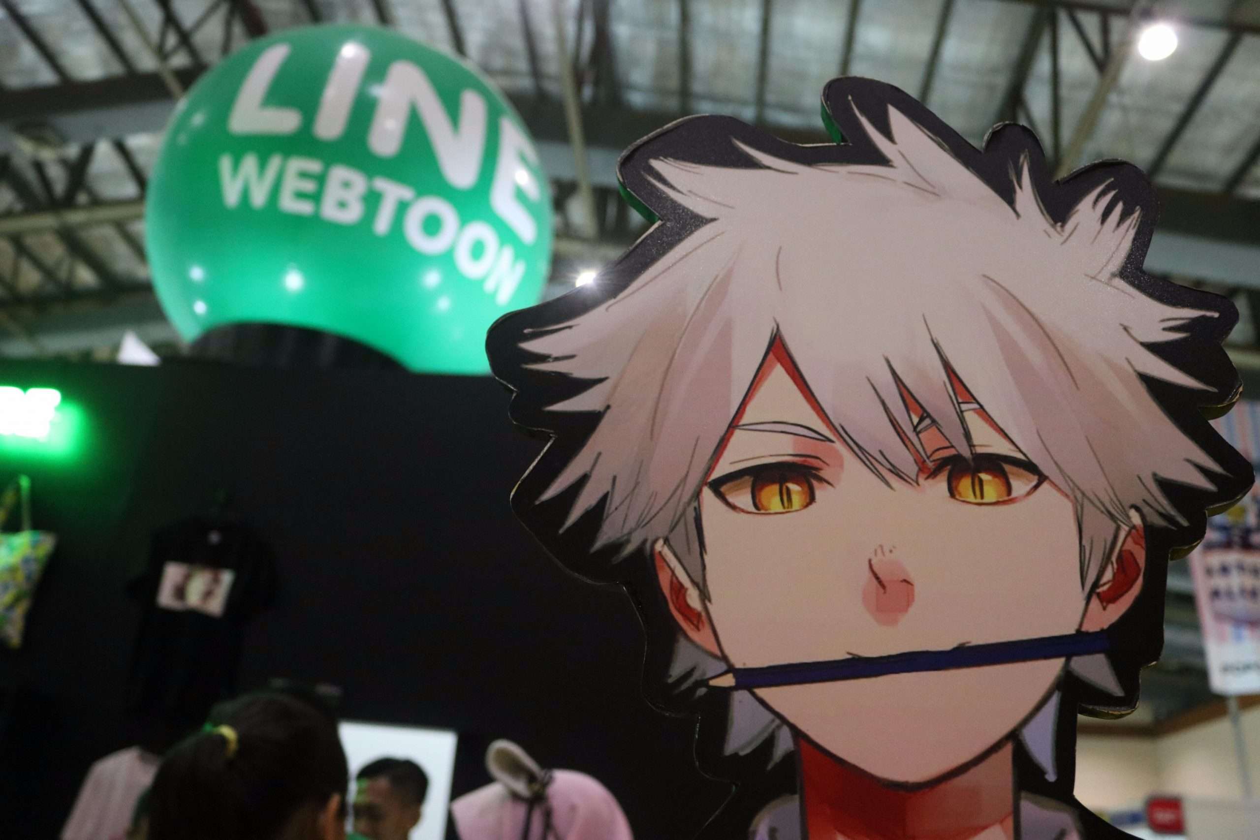 Serunya Berfoto Bersama di Photobooth Line Webtoon Popcon Asia 2017 ...