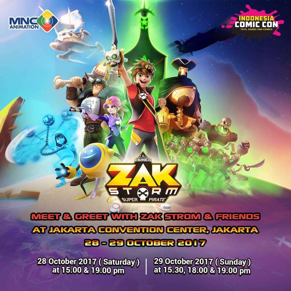 Terbaru dari MNC Animation: Zak Storm | KAORI Nusantara
