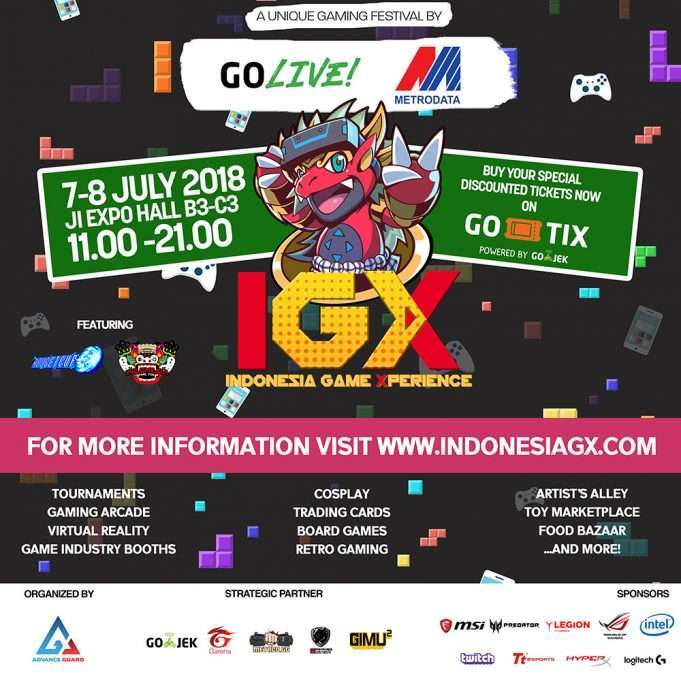 Suka Game? Mari Berakhir Pekan di Indonesia Game Xperience/IGX 2018 ...
