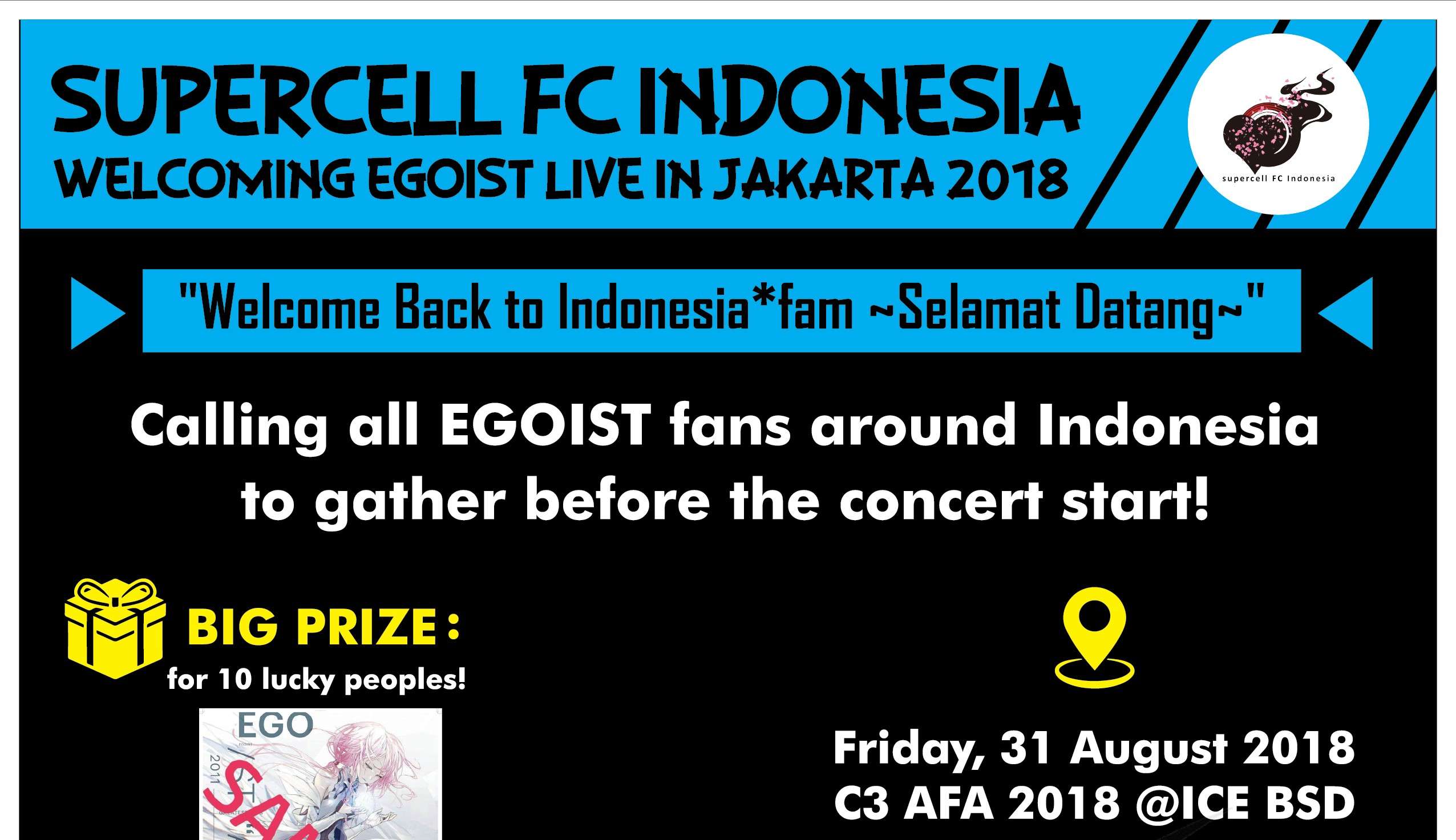 Supercell Indonesia Ajak Seluruh Fans EGOIST Bersatu Sebelum Konser C3 ...