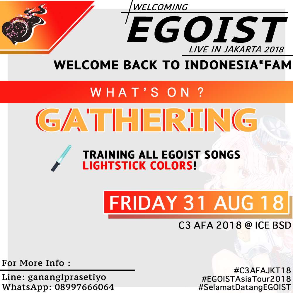 Supercell Indonesia Ajak Seluruh Fans EGOIST Bersatu Sebelum Konser C3 ...