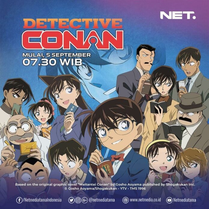 Detektif Conan Siap Berlanjut di NET Bulan September 2020 | KAORI Nusantara