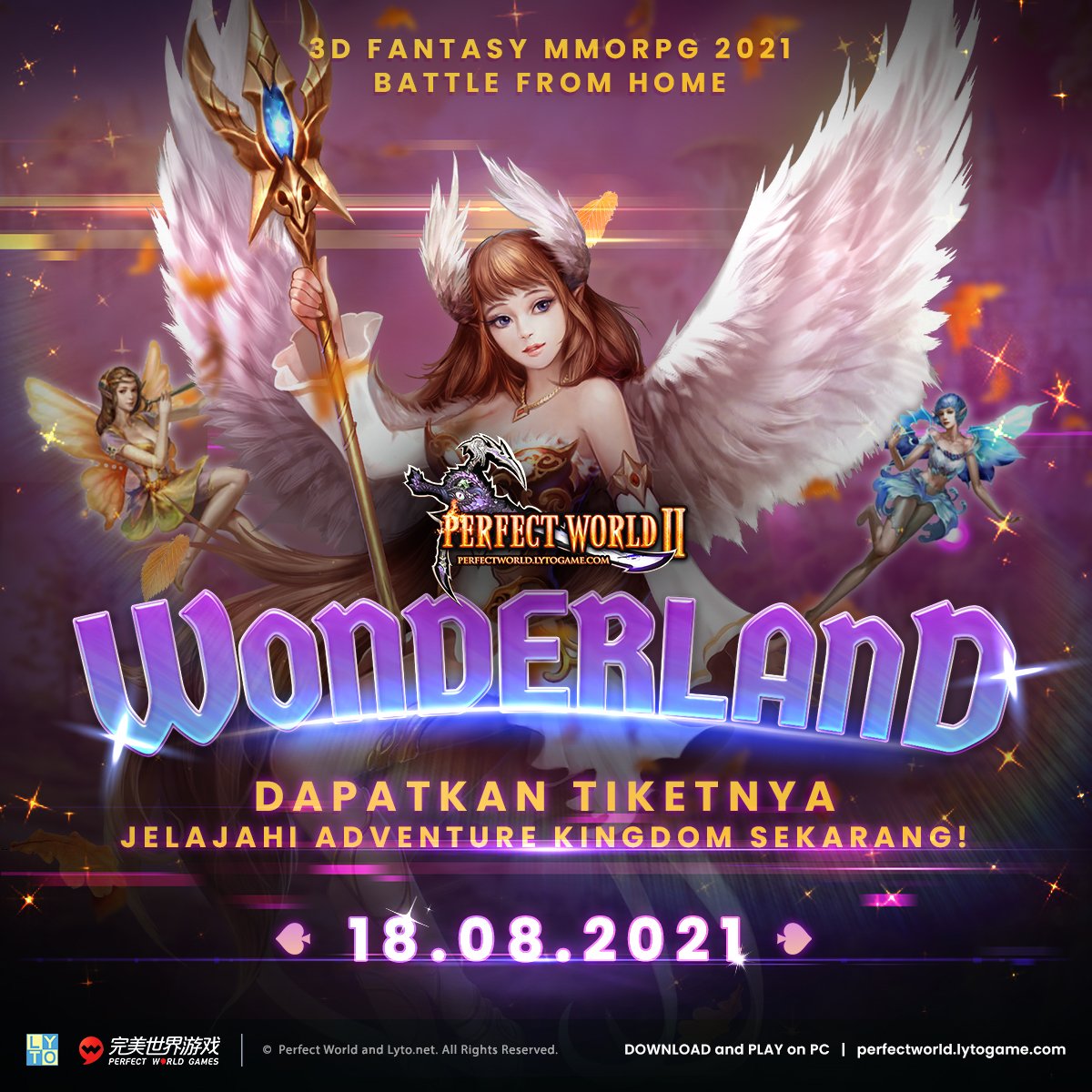 Sambut Update Terbaru Bertema ‘Wonderland’ dari Perfect World 2 ...