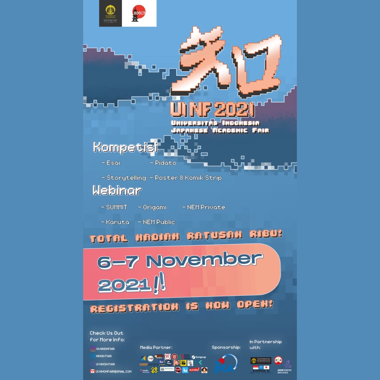 Sambut UI Nihon Fair 2021 | KAORI Nusantara