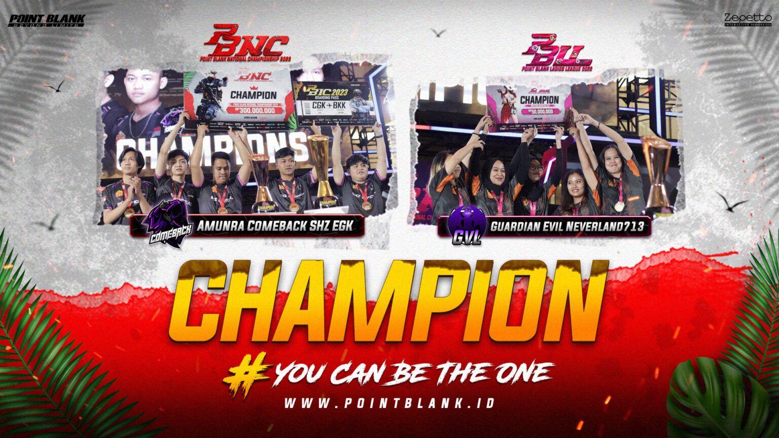 Ini Dia Champion PBNC dan PBLL 2022, Tim COMEBACK & Tim OP3K Melaju ke Thailand untuk PBIC 2023 ...