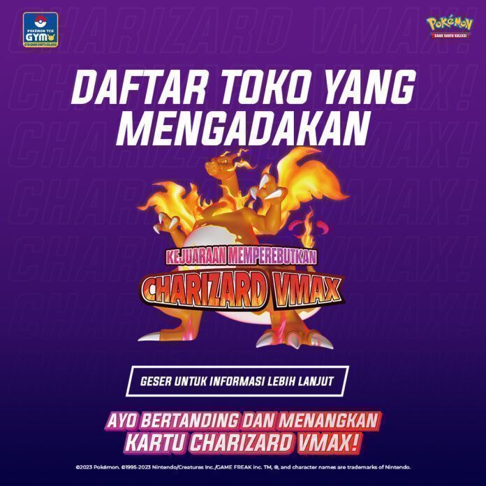 Kartu Pokémon Charizard VMAX Dirilis Terbatas di Indonesia! | KAORI Nusantara