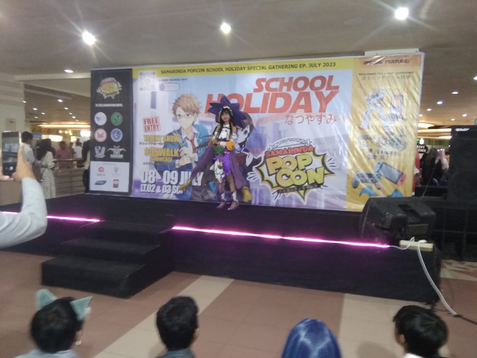 Samarinda PopCon, Event Cosplay Bulanan dari Hore Market di Mall SCP Samarinda | KAORI Nusantara