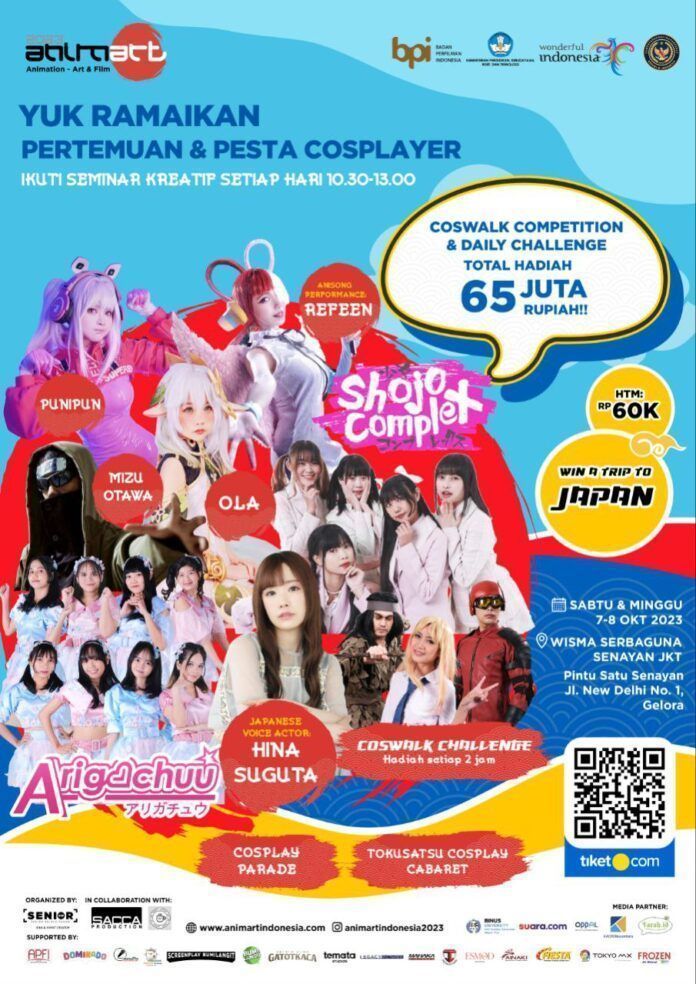 ANIMART Indonesia 2023 - Pesta Penikmat Animasi, Movie dan Art