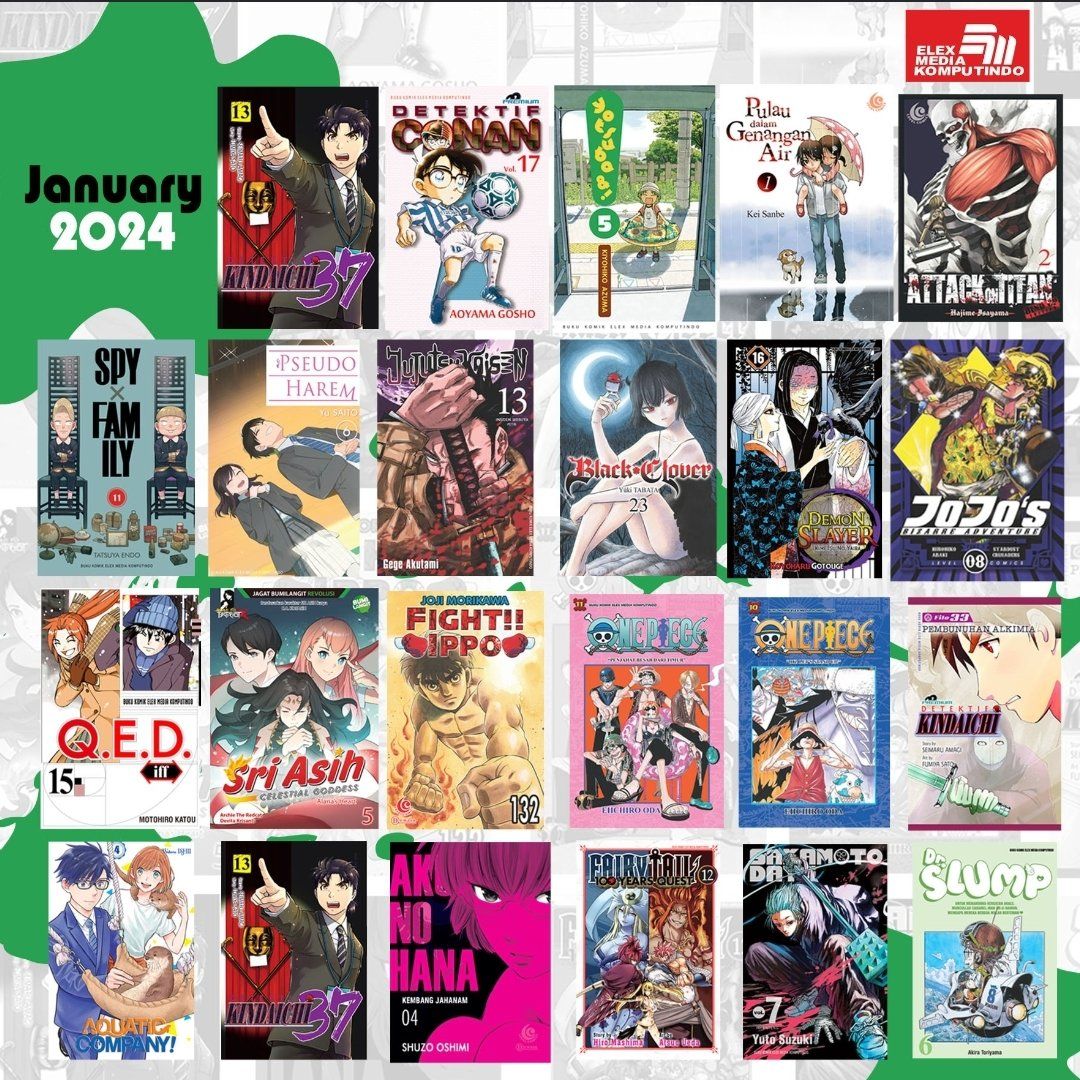 Elex Media Beberkan Bocoran Mengenai Komik-Komik yang Akan Dirilis Pada Bulan Januari 2024 ...