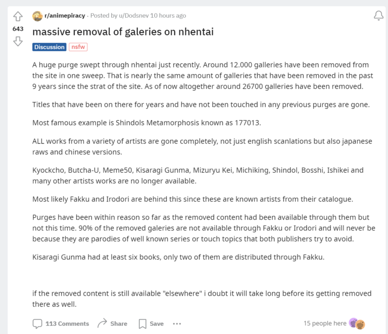 Manga 177013 "Hilang" dari Situs Pemersatu Dunia | KAORI Nusantara