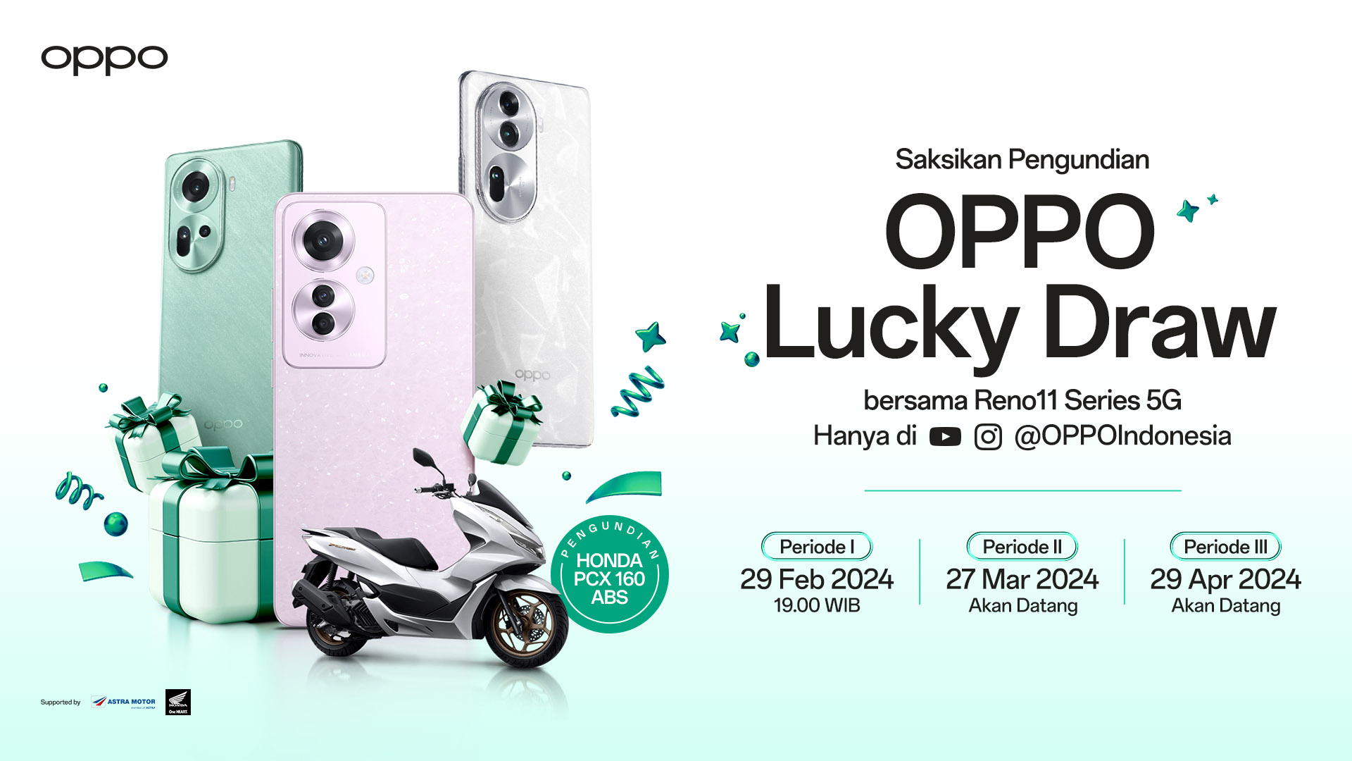 Sambut Bulan Suci Ramadan 1445 H, OPPO Gelar Program #LebihDekatLebihBermakna. Tawarkan Cashback ...