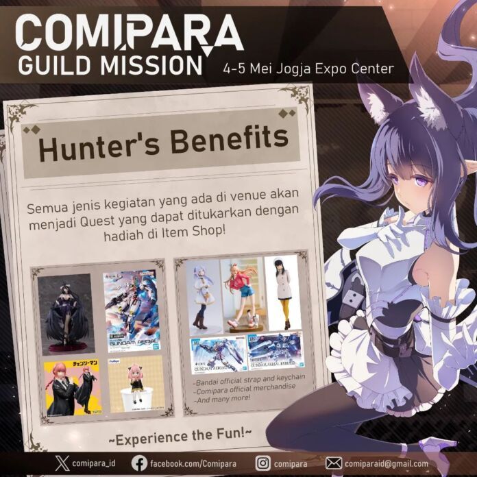 Nantikan Comic Paradise 2, 4-5 Mei 2024 di Jogja Expo Center! | KAORI ...