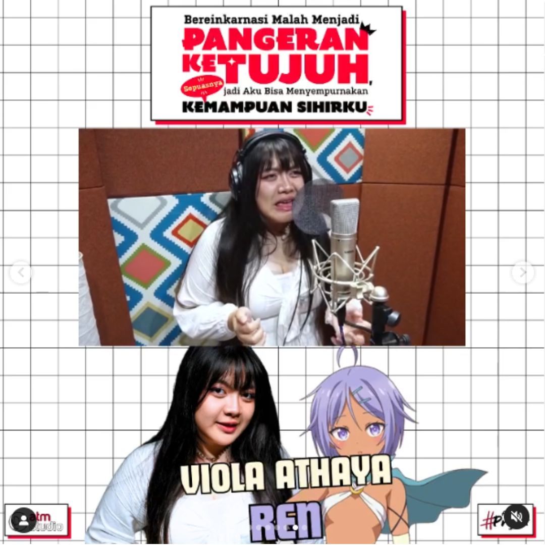 Anime I Was Reincarnated as the 7th Prince Ada Dubbing Indonesianya ...