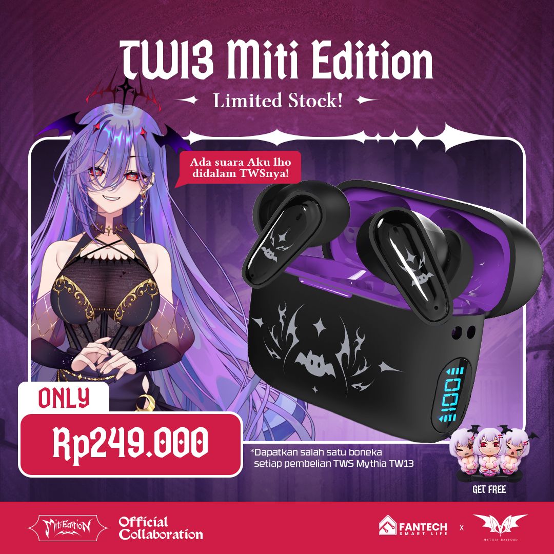 Fantech x Mythia Batford Luncurkan TWS Miti Edition! | KAORI Nusantara