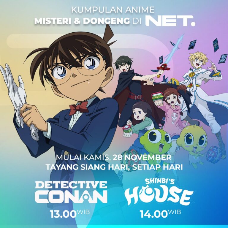 Detektif Conan dan Shinbi’s House Kini Kembali Tayang Siang-Siang di ...