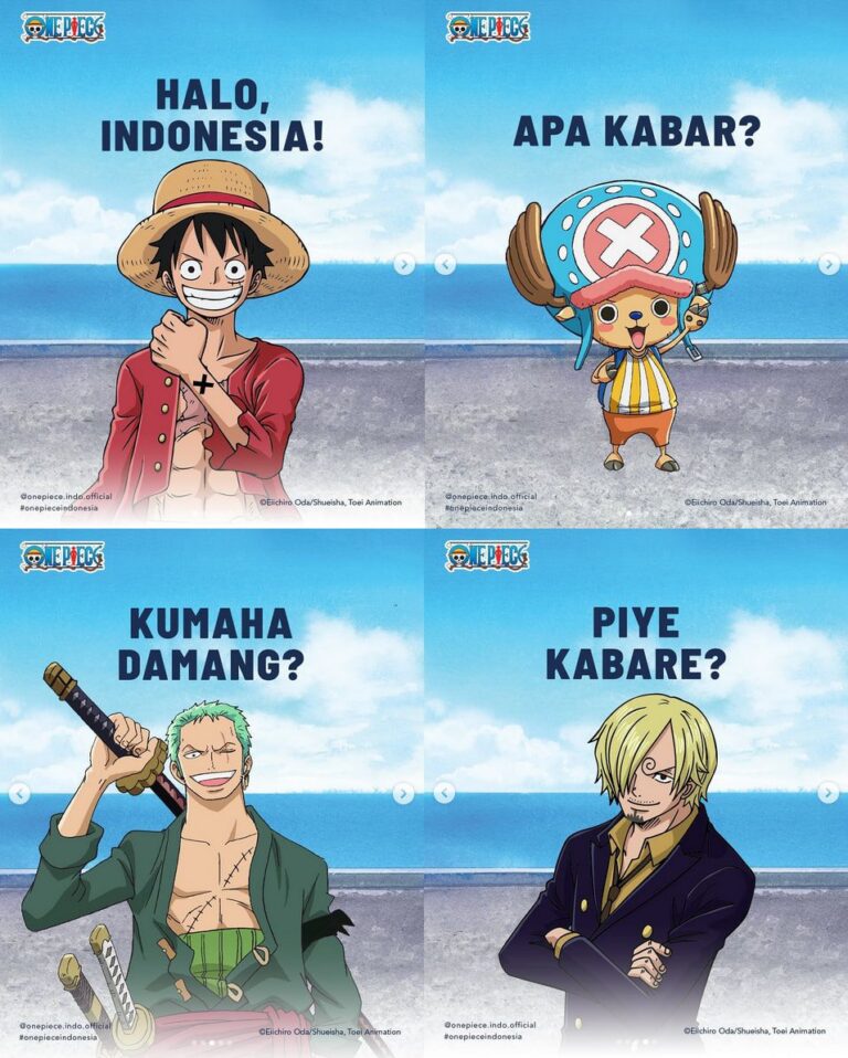 Toei Animation Membuka Akun Instagram Resmi One Piece Indonesia | KAORI ...