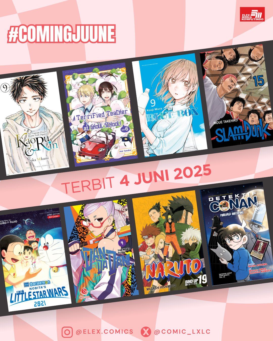 Elex Media Beberkan Bocoran Mengenai Komik-Komik yang Akan Dirilis Minggu Pertama Juni 2025 ...