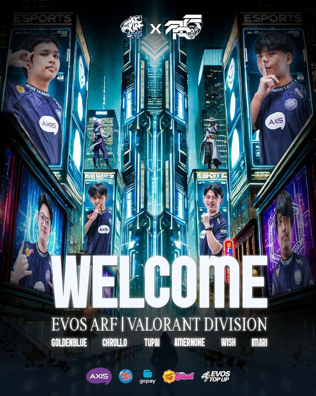 EVOS ARF Diperkenalkan, Divisi VALORANT Pertama EVOS! | KAORI Nusantara