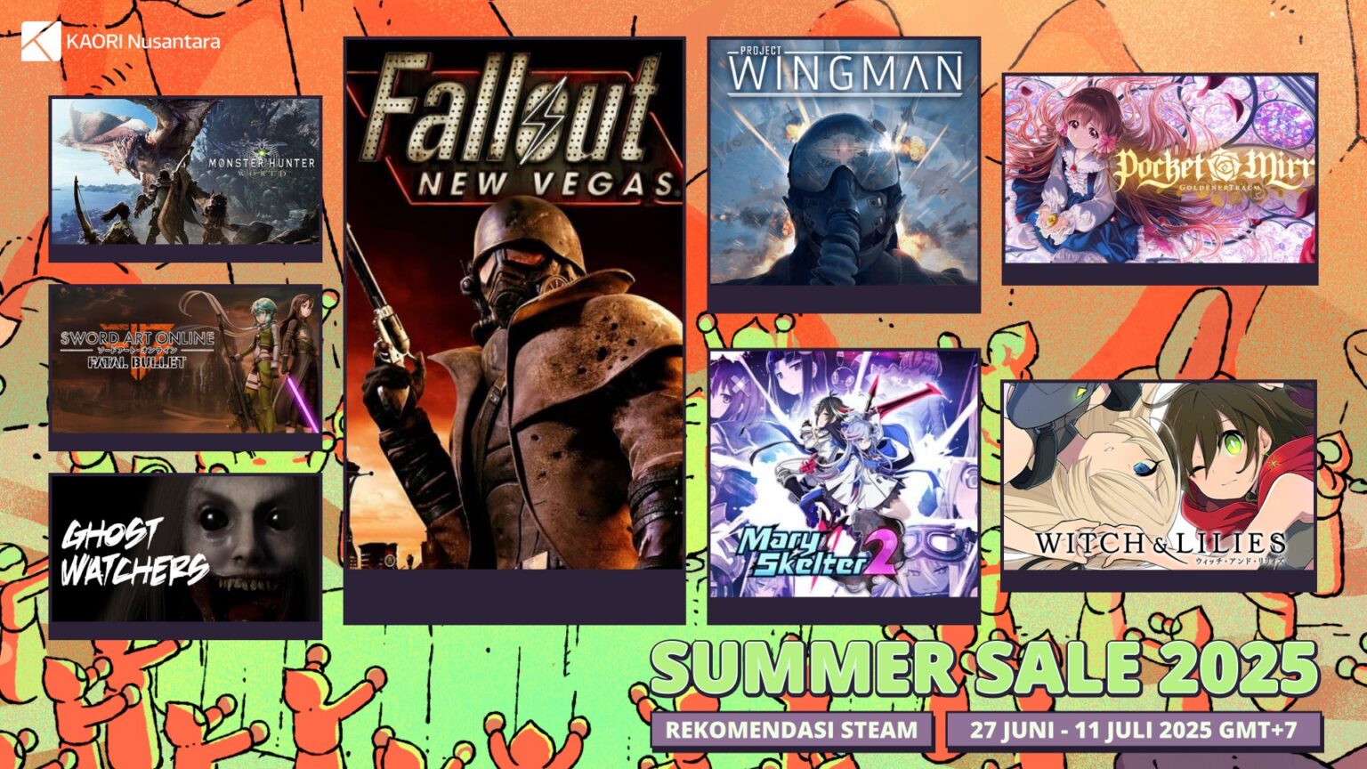 STEAM Summer Sale 2025 - Rekomendasi Gim Diskon PC Pilihan Staf KAORI ...