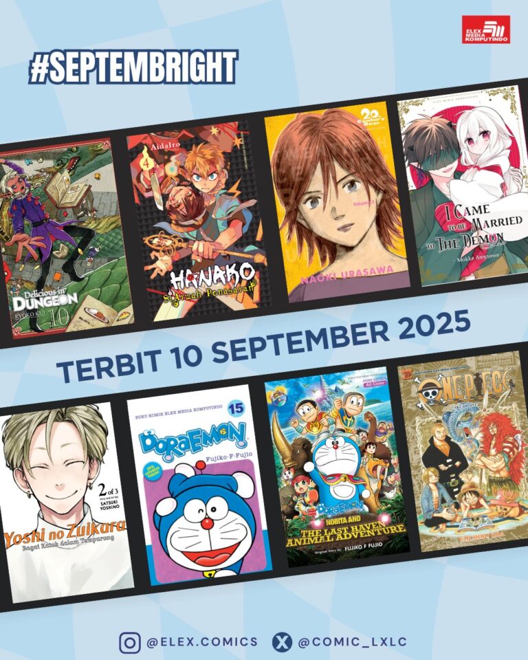 Elex Media Beberkan Bocoran Mengenai Komik-Komik yang Akan Dirilis Minggu Kedua September 2025 ...