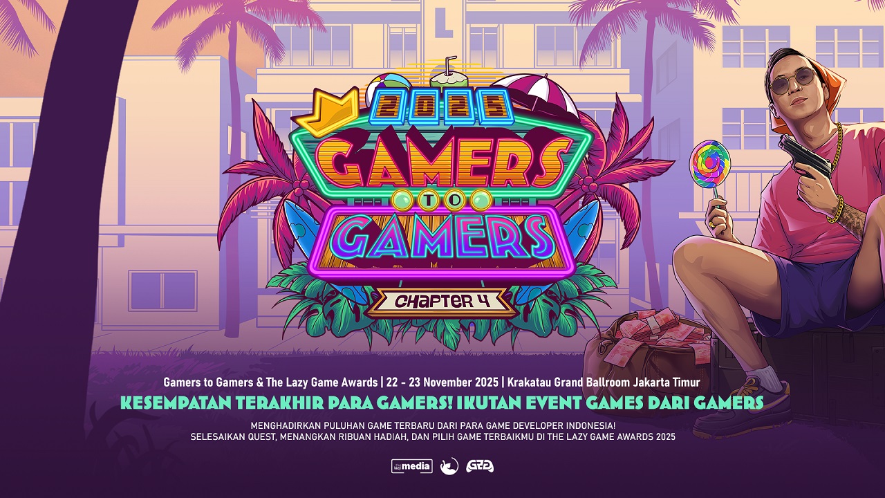 Gamers 2 Gamers (G2G) Festival 2025, 22-23 November 2025 - Krakatau Grand Ball Room, Jakarta ...