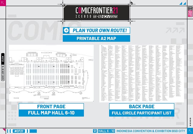 Comic Frontier 21, 15-16 November 2025 - ICE BSD Tangerang Selatan ...