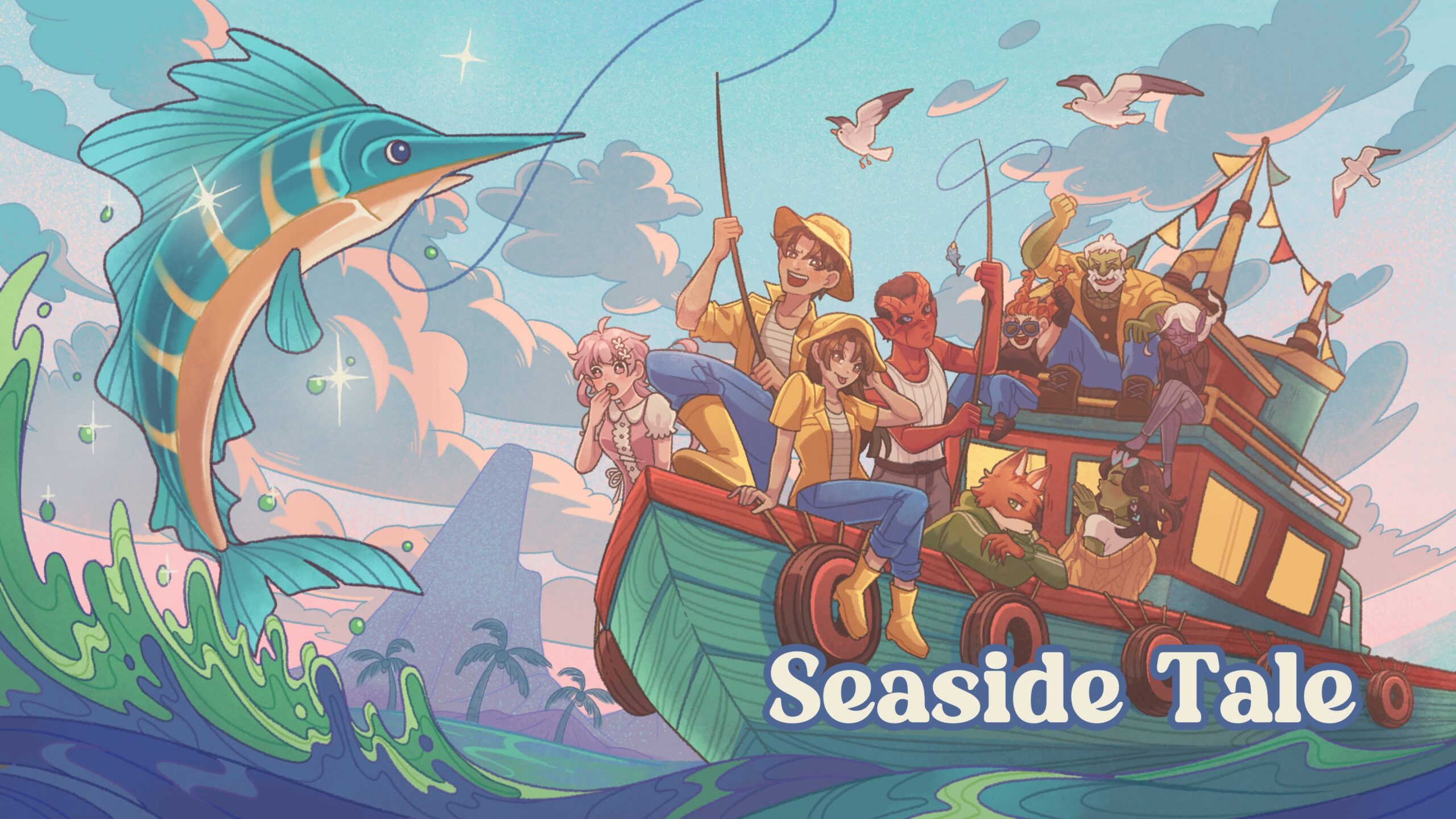 Strayflux Rilis Demo Game RPG Life Sim Bertema Perikanan, Seaside Tale ...