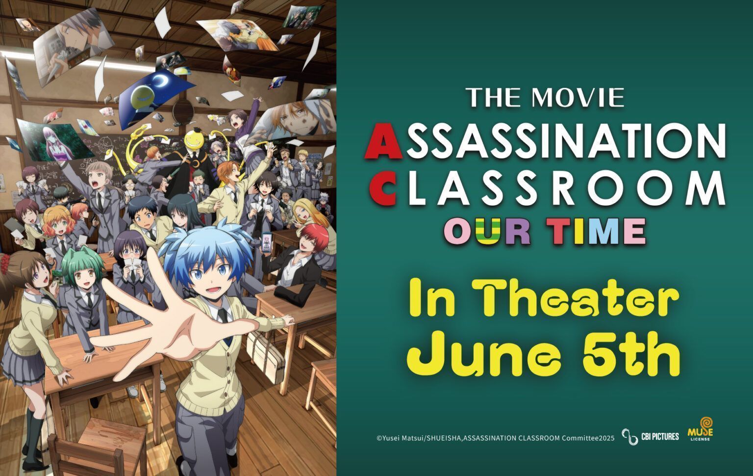 Kangen Koro-sensei? Film Assassination Classroom: Our Time Siap Tayang ...
